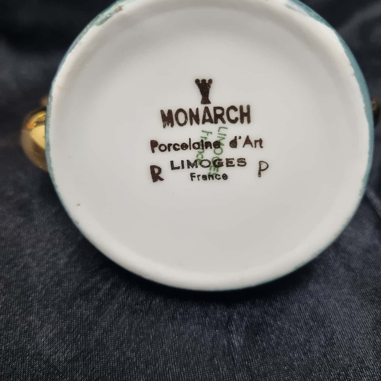 Monarch Porcelaine Teapot, Art, Limoges, France(s)
