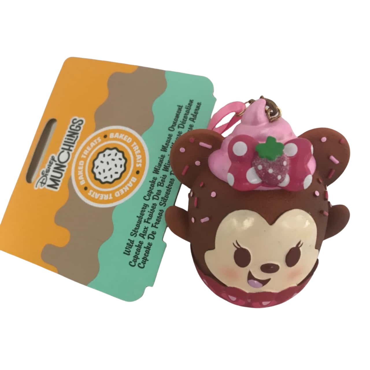 BNWT Disney Munchlings Wild Strawberry Cupcake 8 cm (s)