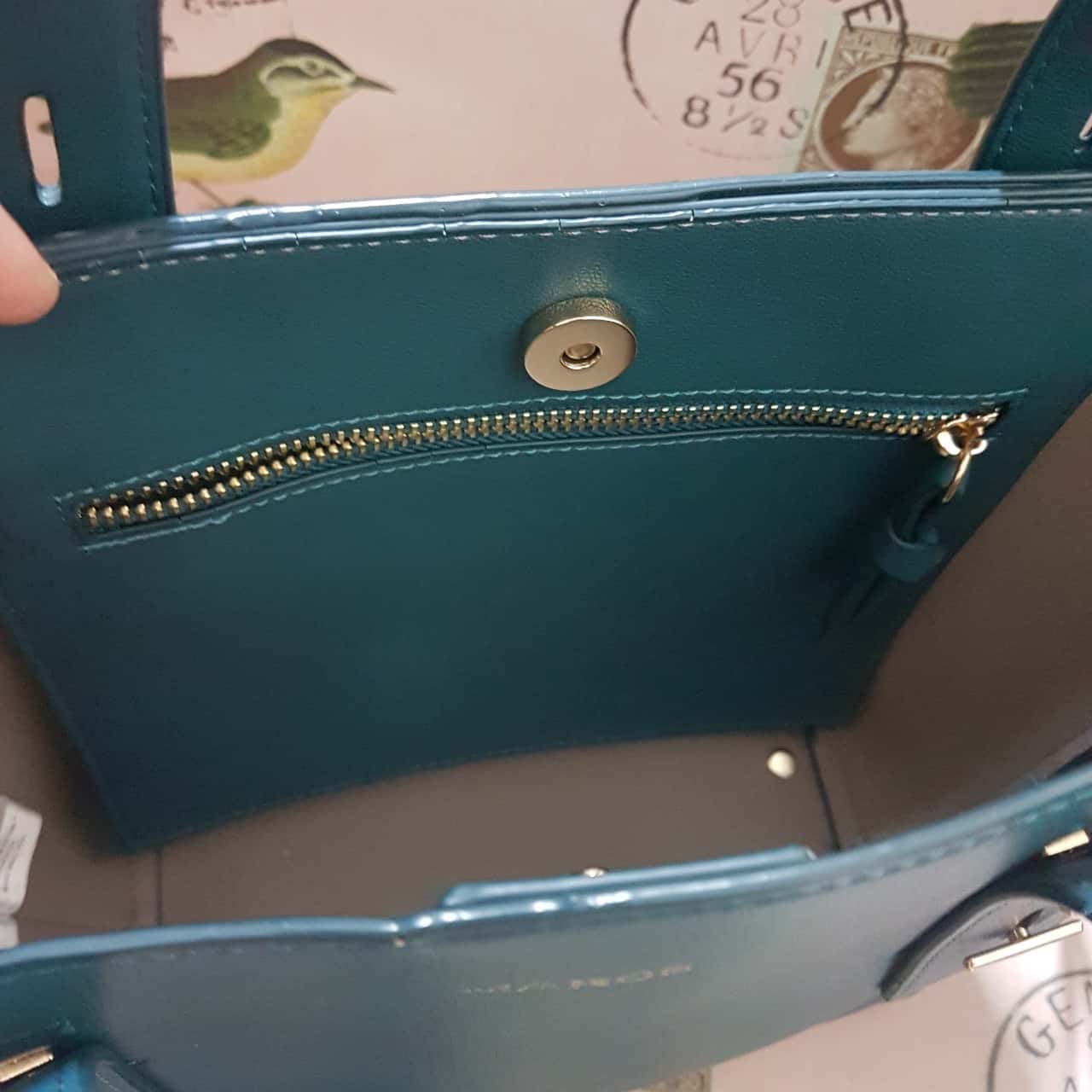 Womens Teal Colour Handbag By Marcs / Box 5(s)