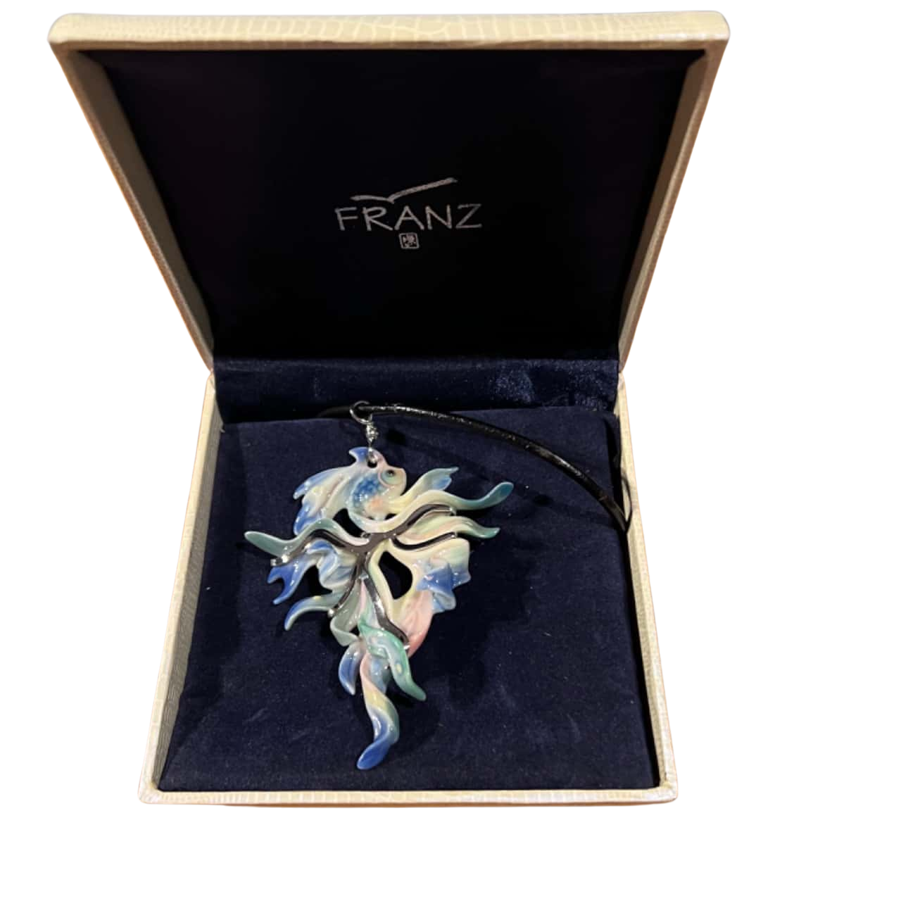 New In Box Franz Fabulous Fish Pendant/Necklace(s)