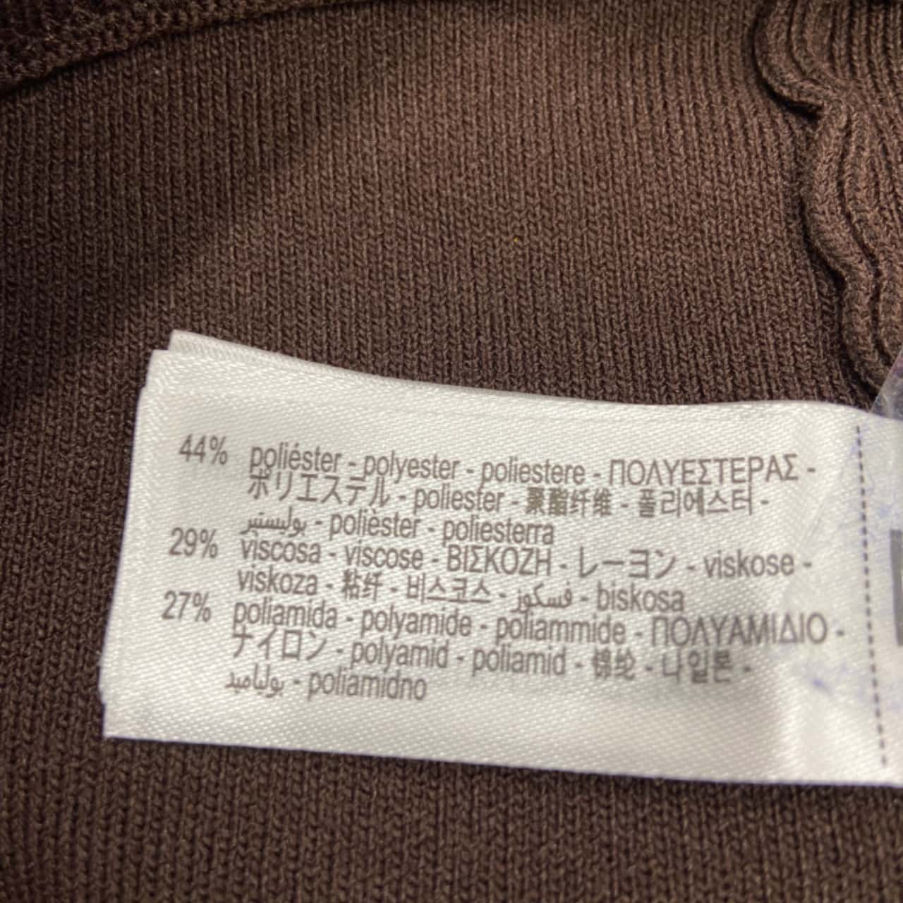 Zara Womens Size M Capris Pants Dark Brown