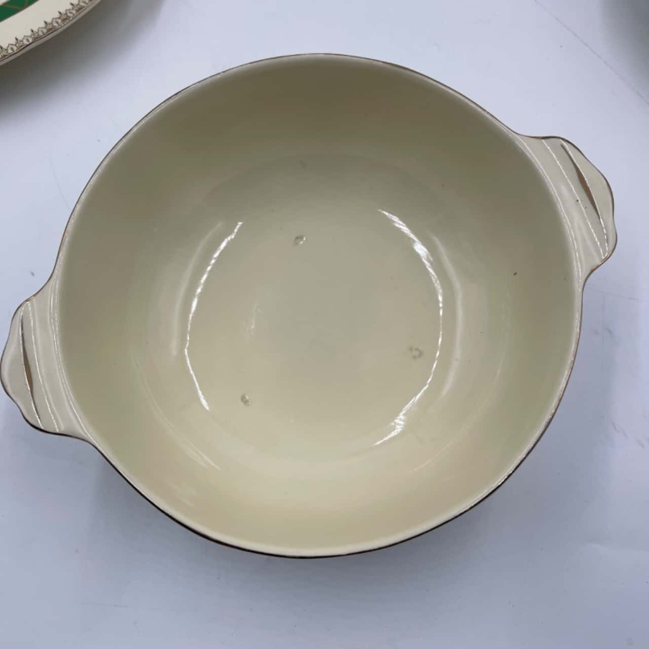 *Reduced* Vintage Green and Gold Alfred Meakin Marigold dinnerware ...