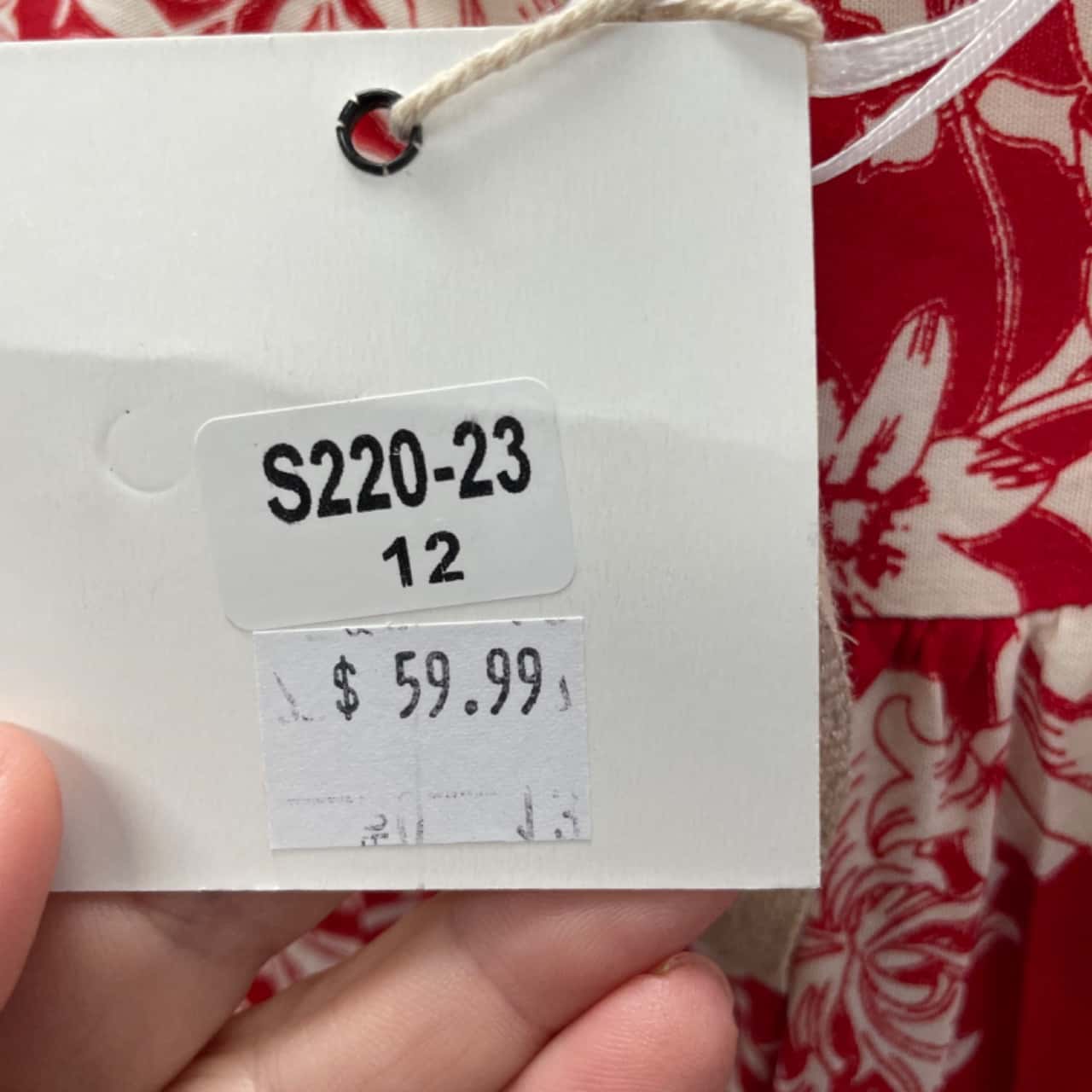 Womens Size 12 Red / White (s)