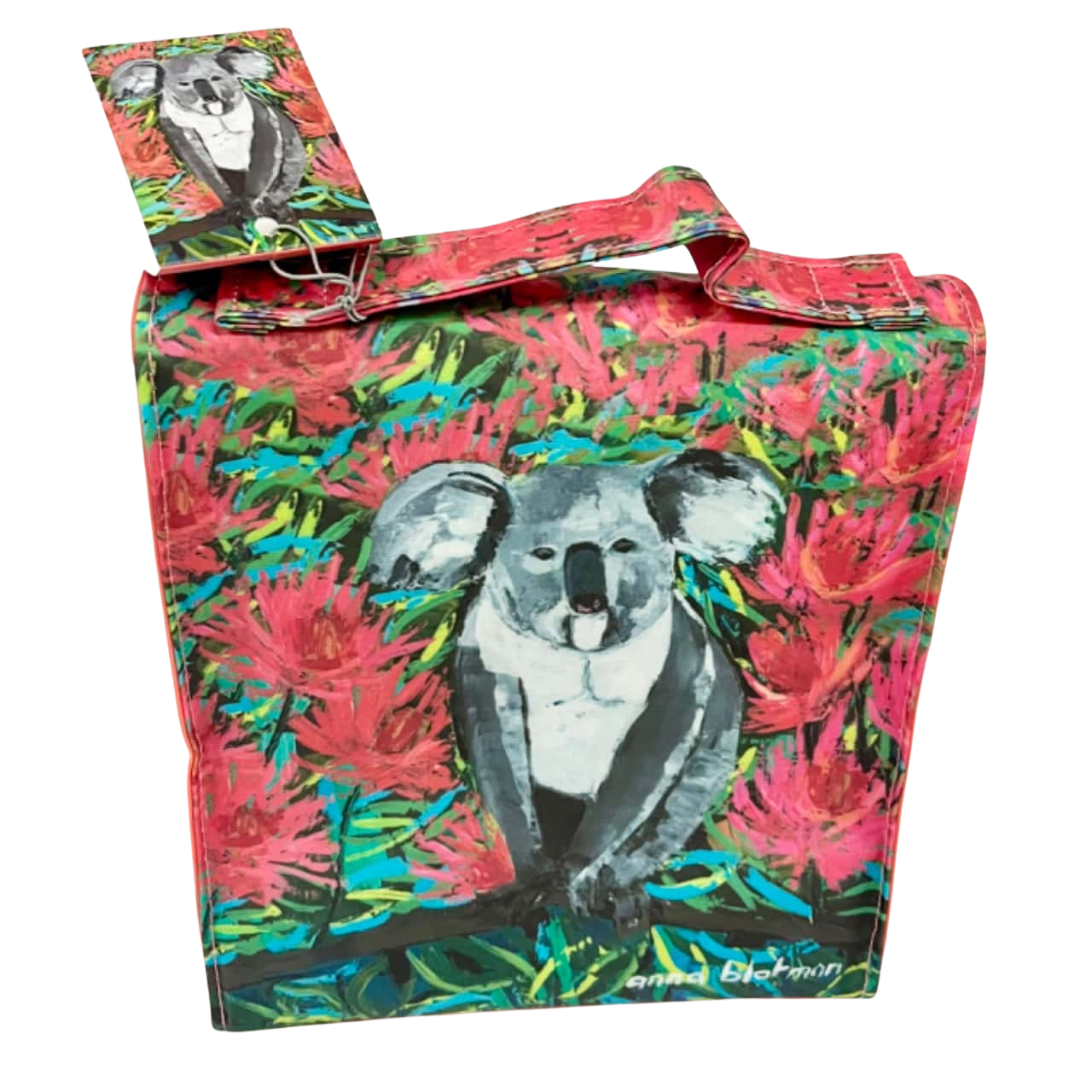 Koh Insulated Lunch Bag -Anna Batman Artwork-Koala Design BNWT