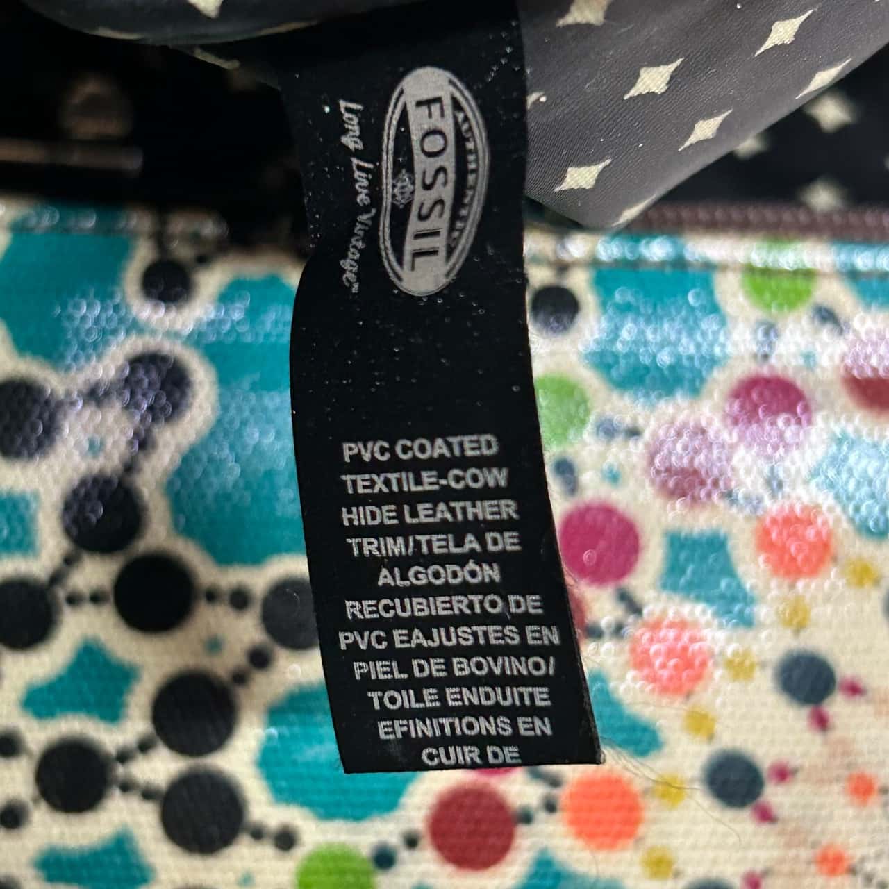 Fossil Womens Purses 2 pieces/set Multicoloured / Pattern / Polka Dot ...