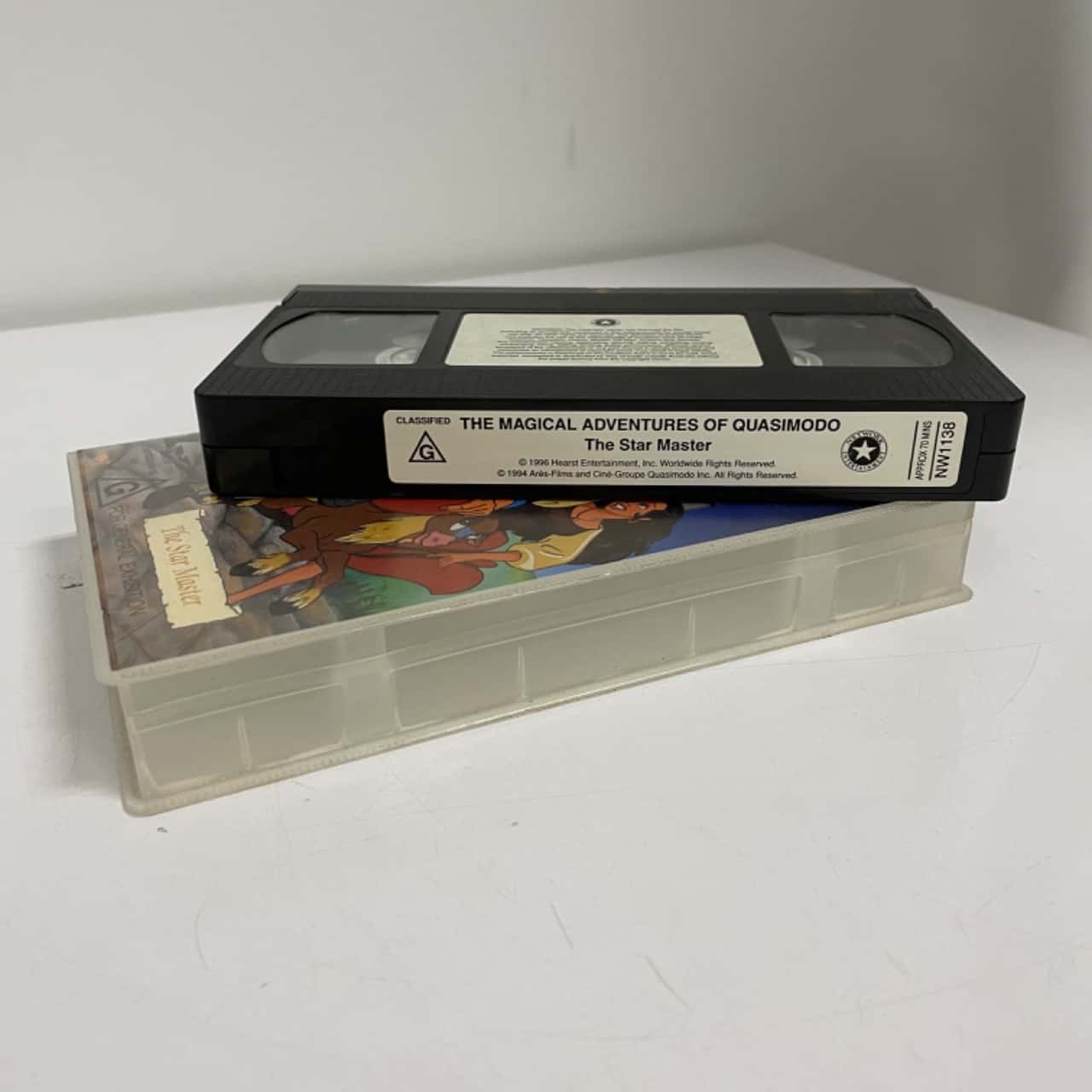 VHS The Hunchback of Notre Dame - The magical Adventures of Quasimodo