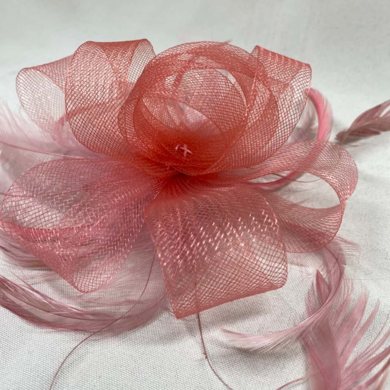 Light Pink Fascinator