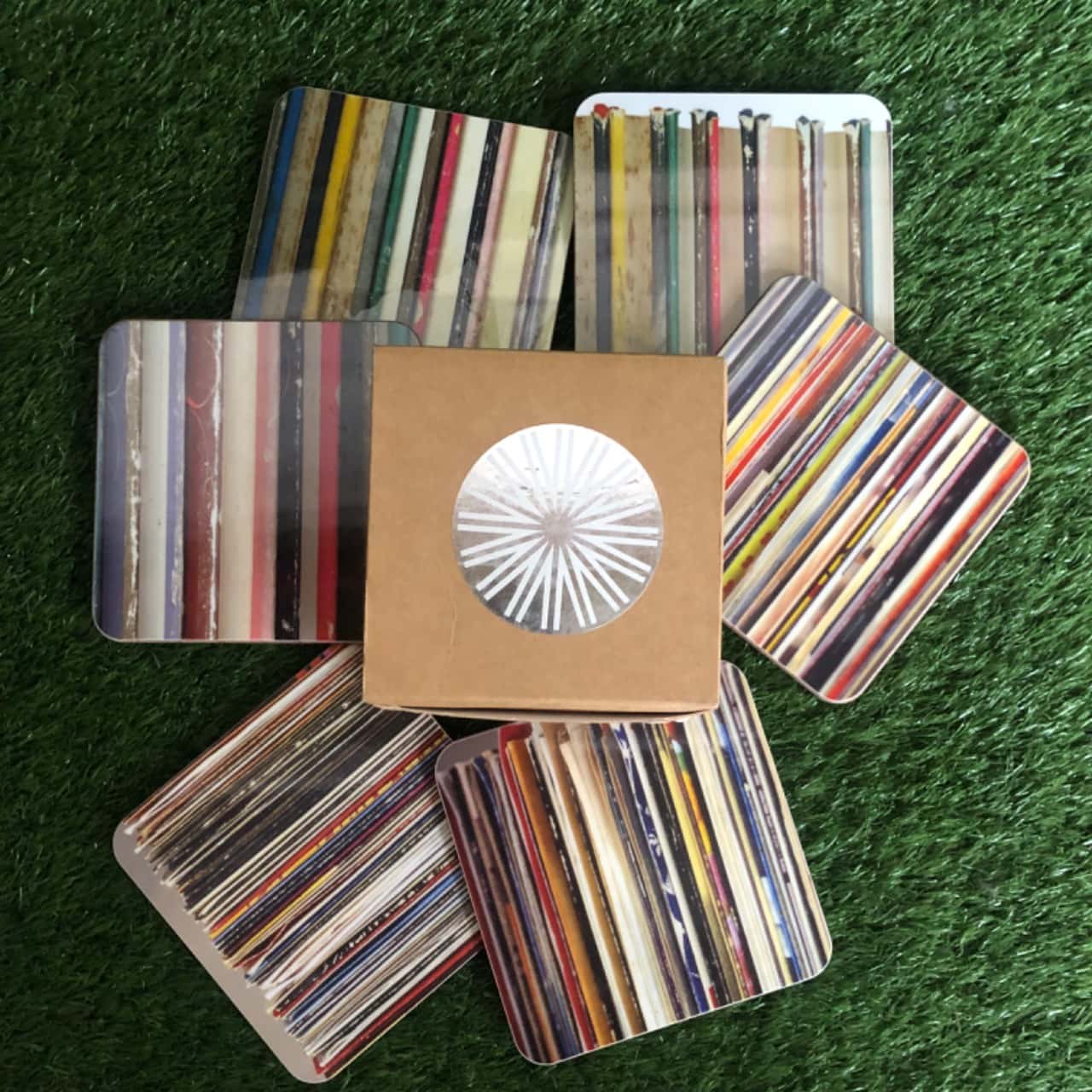 MoMA Ella Doran Stacks & Stripes Coasters (6 Piece Box Set)(s)