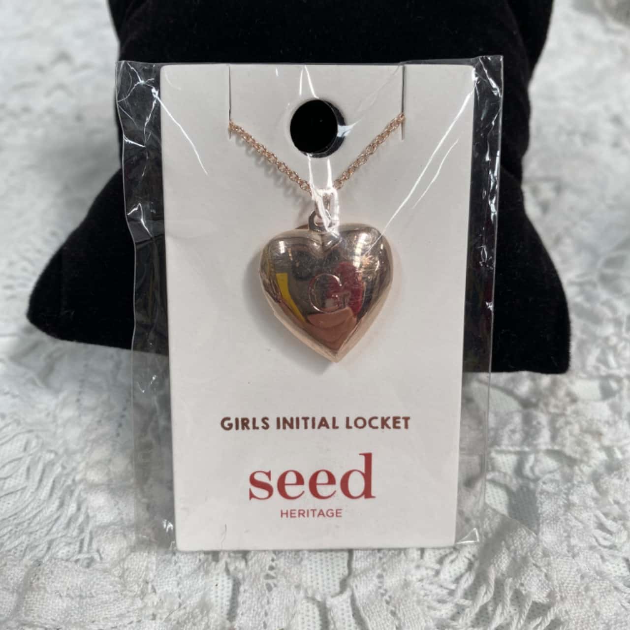 BNWT Seed Heritage Girls “G” Locket (s)