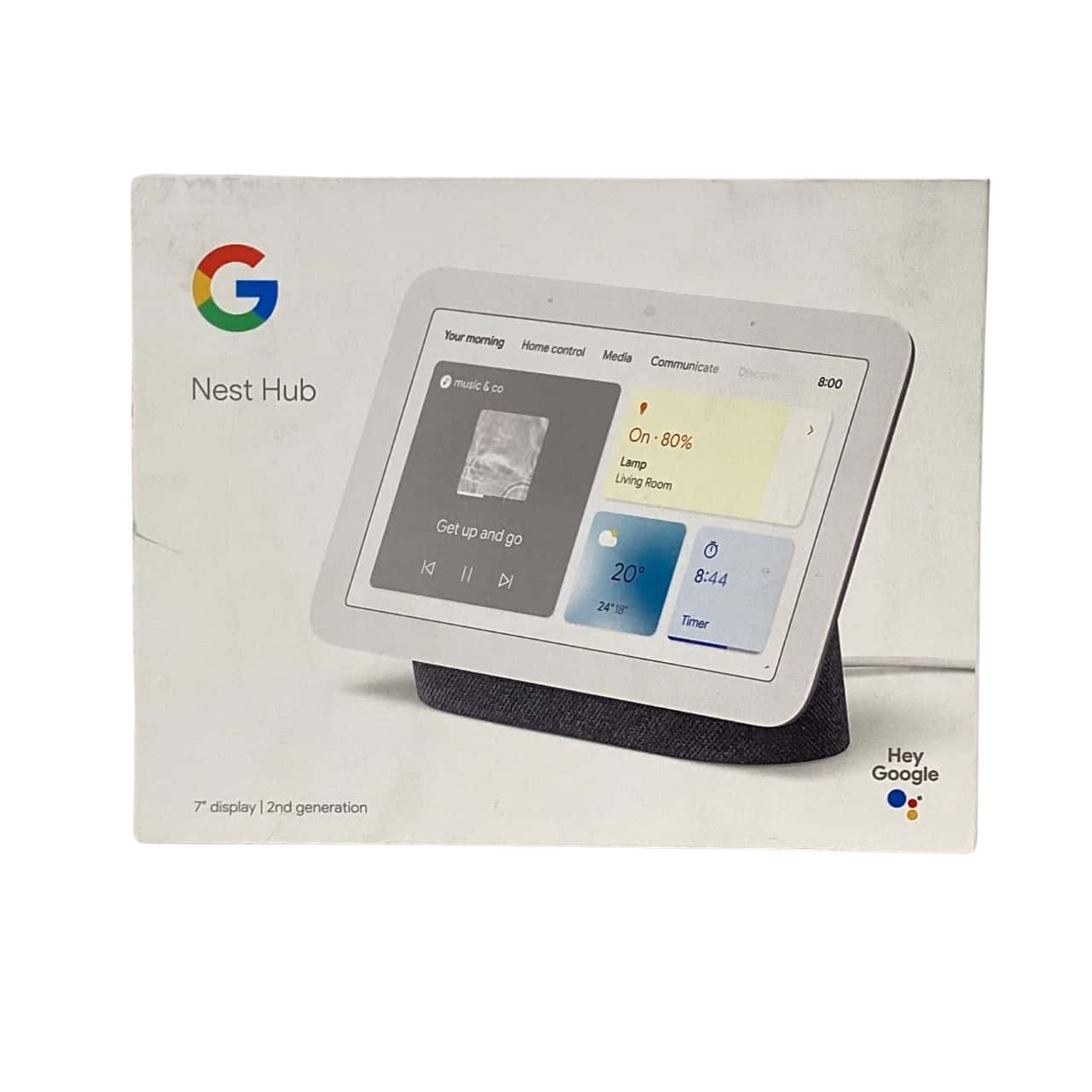 Google nest Hub 2nd Generation 7" display. (s)