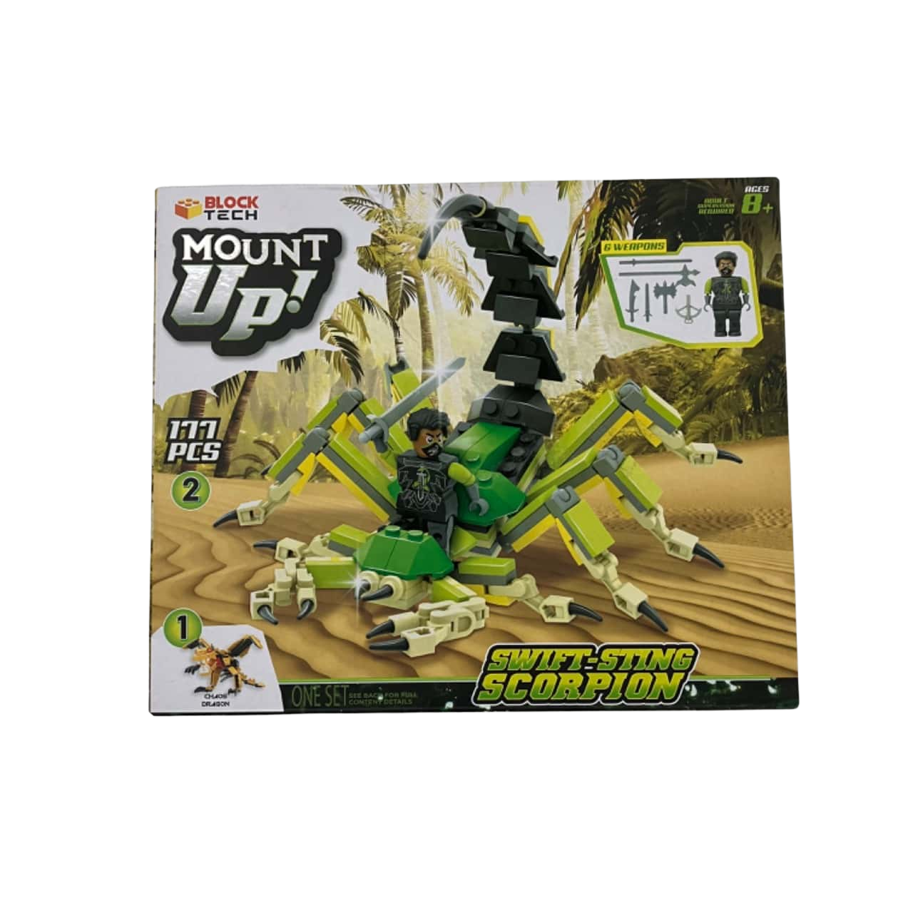 Block Tech Mount Up Swift Sting Scorpion BNIB