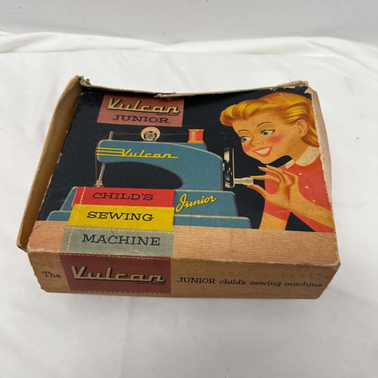 Vulcan Junior Child’s Sewing Machine made in England(s)