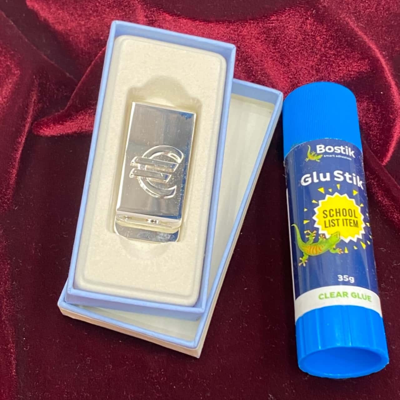 **Christmas Gift Idea ** Silver Money Clip in Gift Box by Newbridge ...