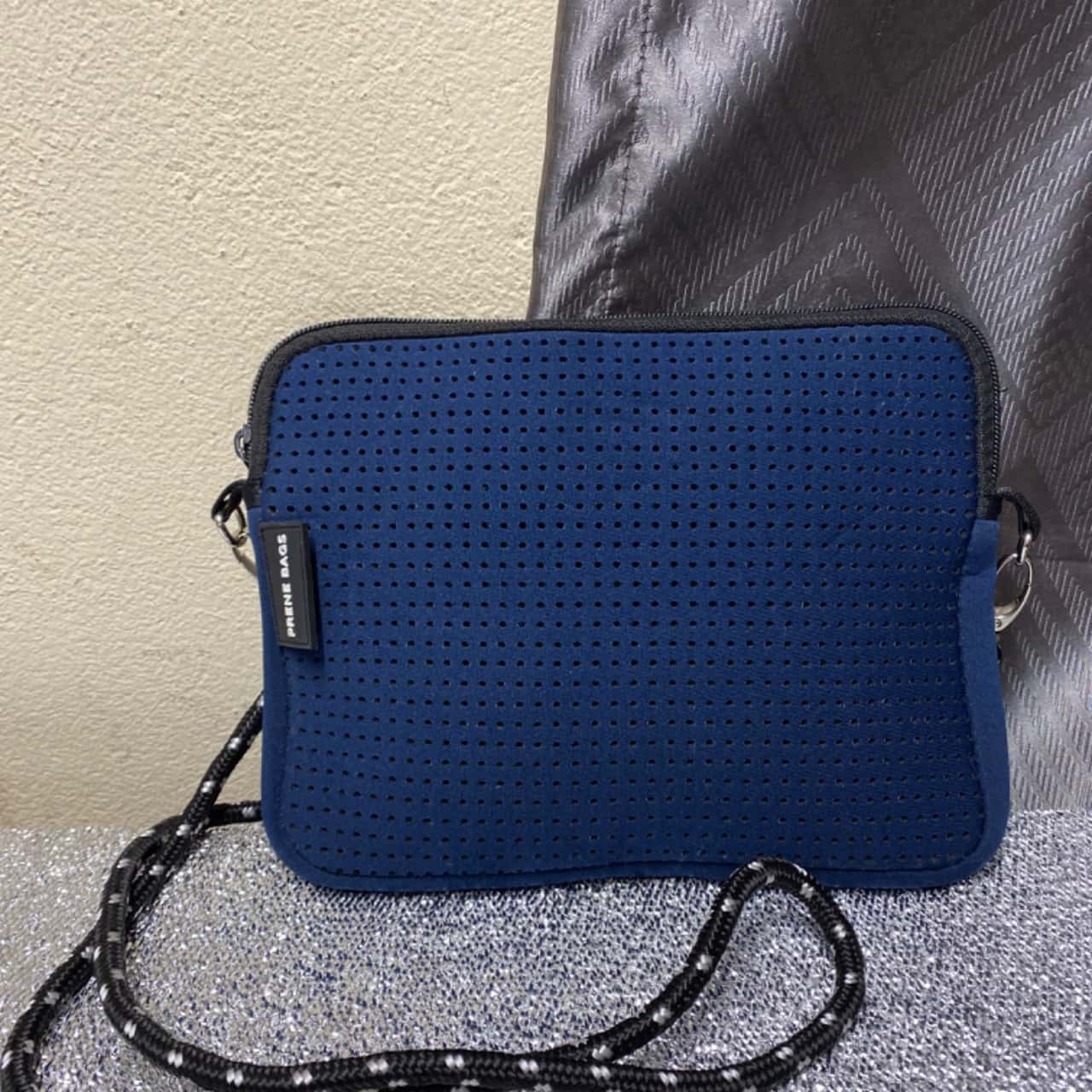 PRENE Women's Navy Blue Handbag (s)