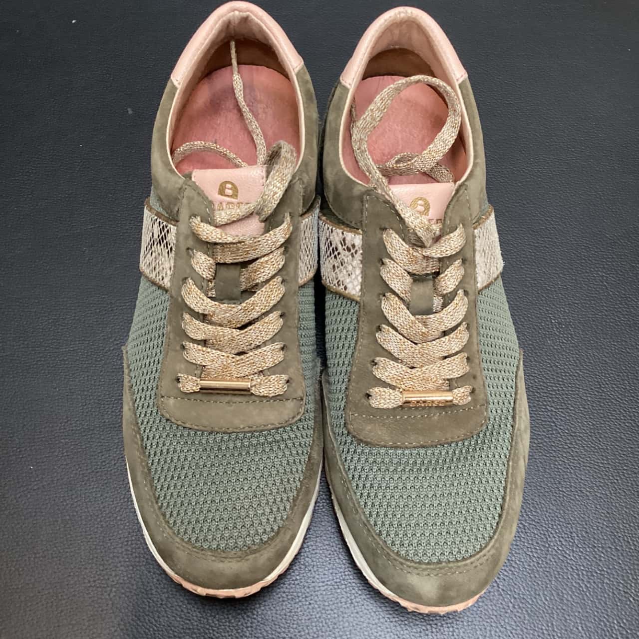 Bared Womens Size 37 Khaki Shoes(s)