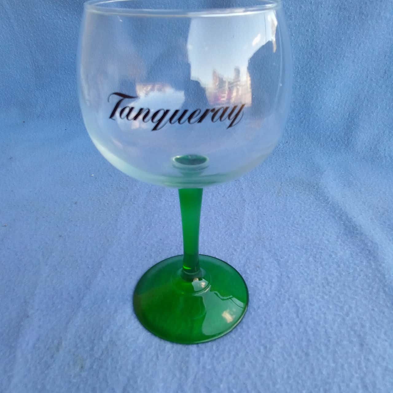 4 x Tanqueray Green Balloon Glasses UAN