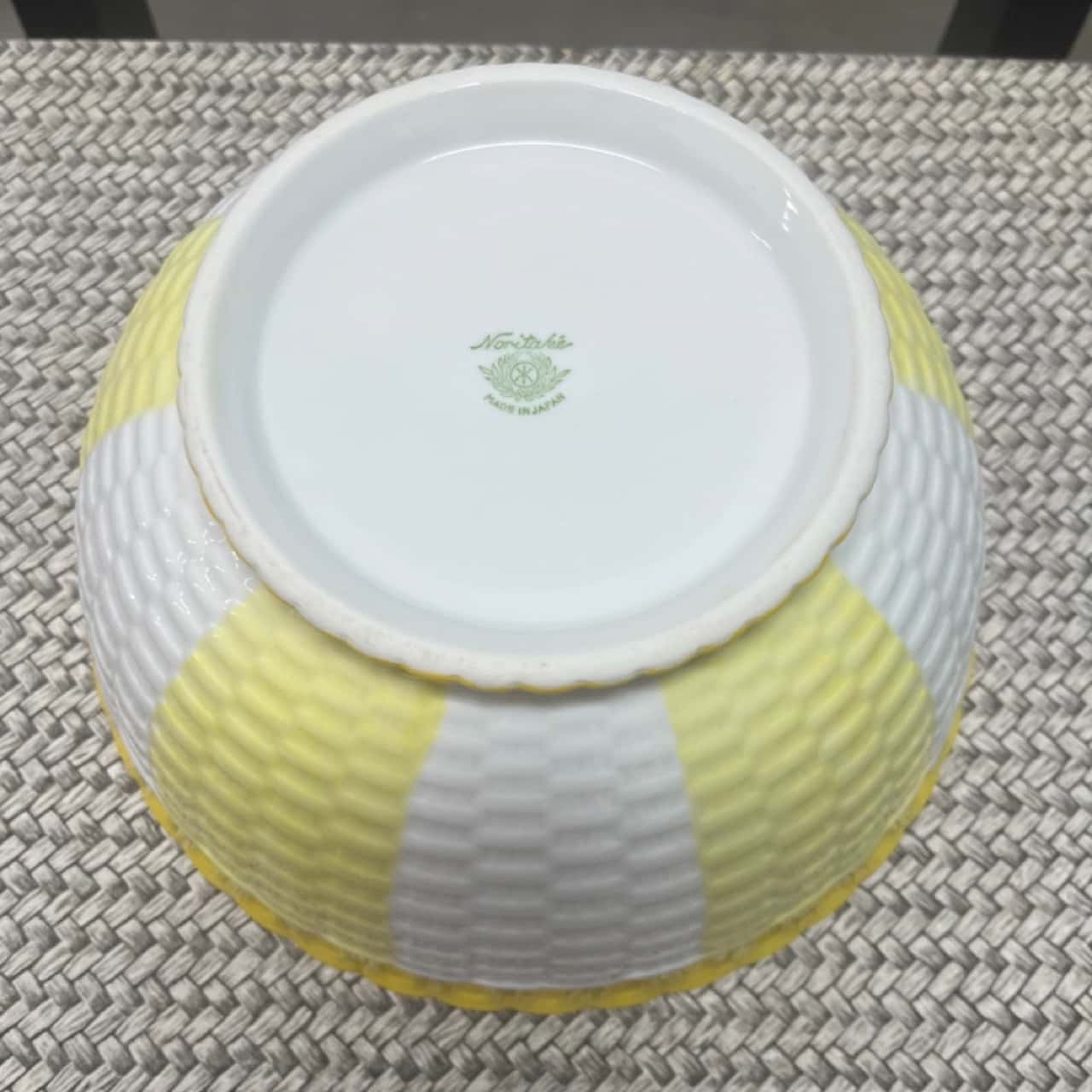 NORITAKE Made in Japan - Salad Bowel & Plate Vintage