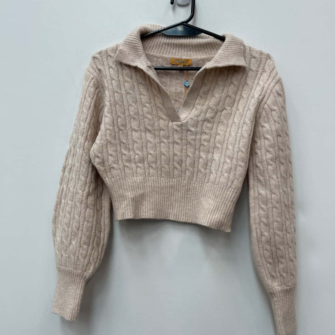 NEW - VRG GRL Cropped Jumper - Size S