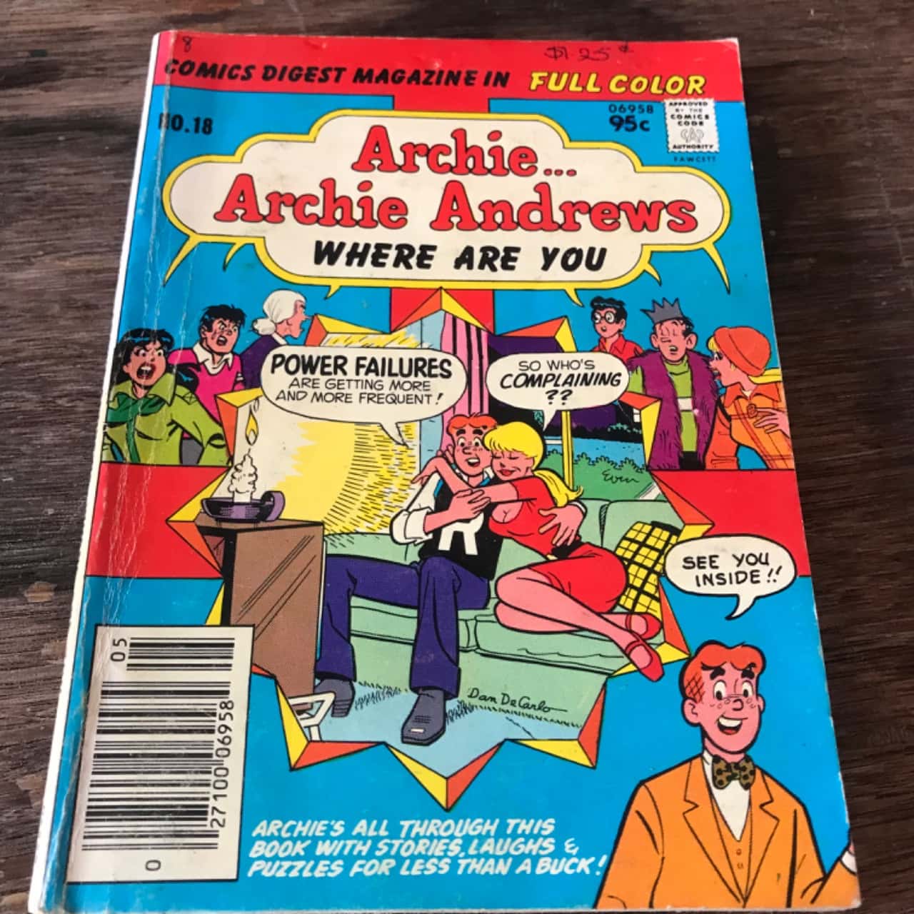 Lot of 7 1980s ‘Archie…Archie Andrews Where Are You’ Comics Digest ...