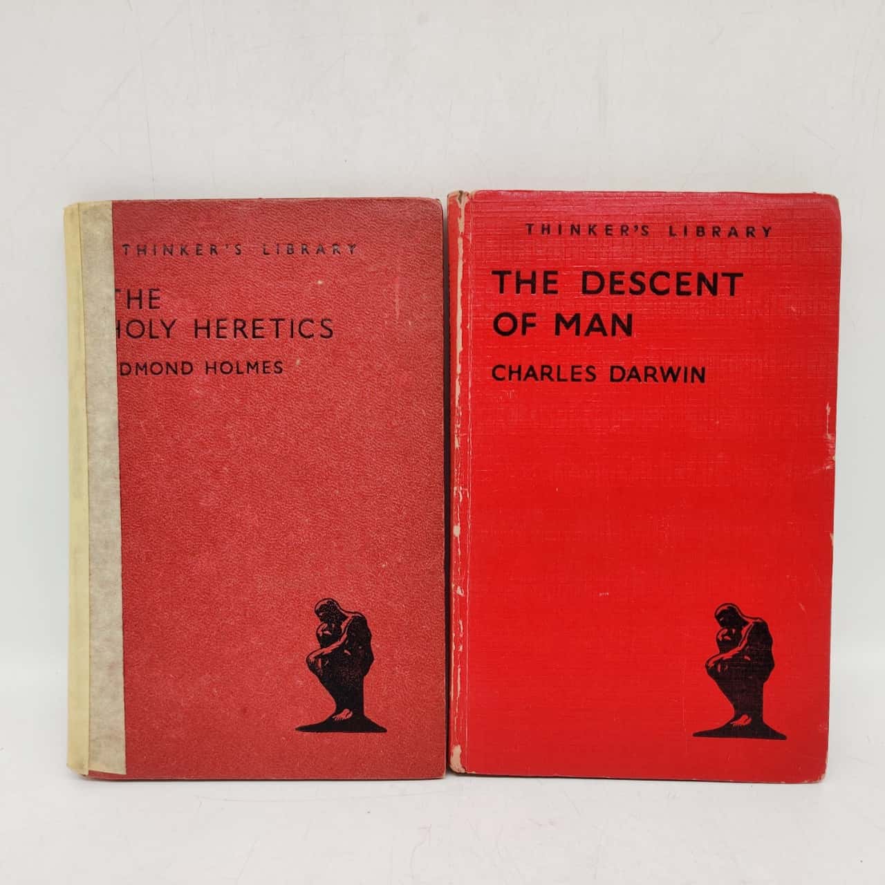 Thinker's Library. 2 vols. The Holy Heretics (Edmond Holmes)and The ...