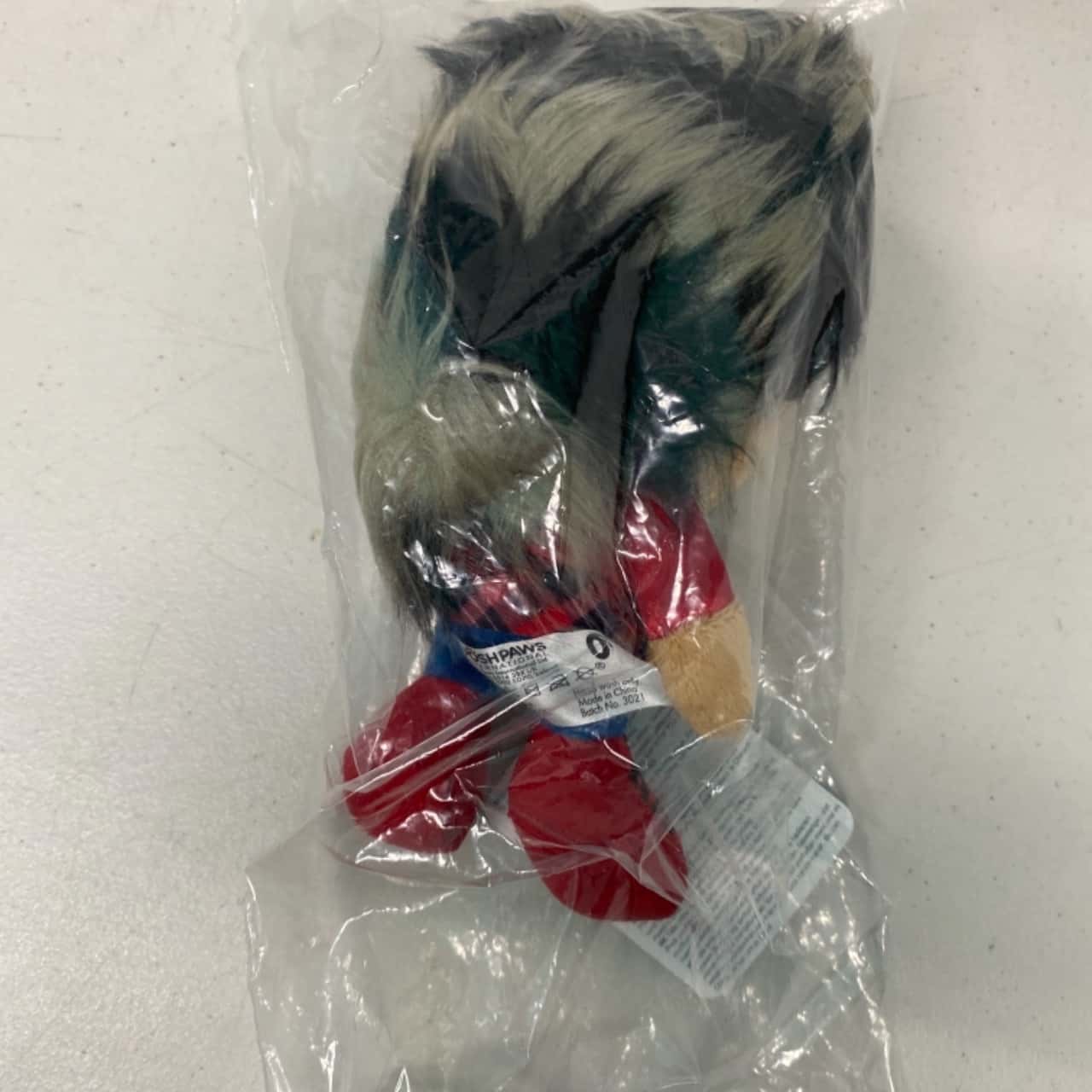 Sing 2 plush toy -black hair at front - BNWOT