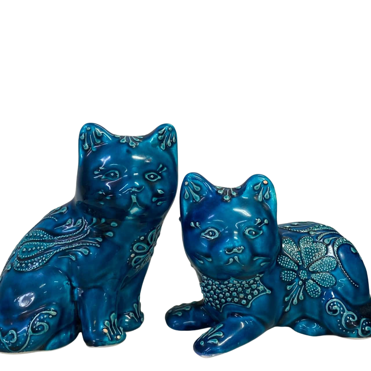 Handmade ceramic cats (s)