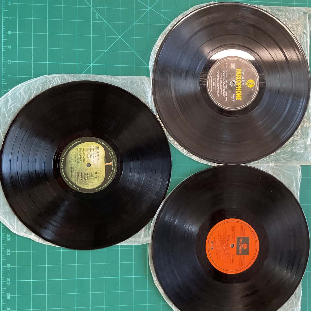 The Beatles/George Harrison Vintage Vinyl LPs Collection