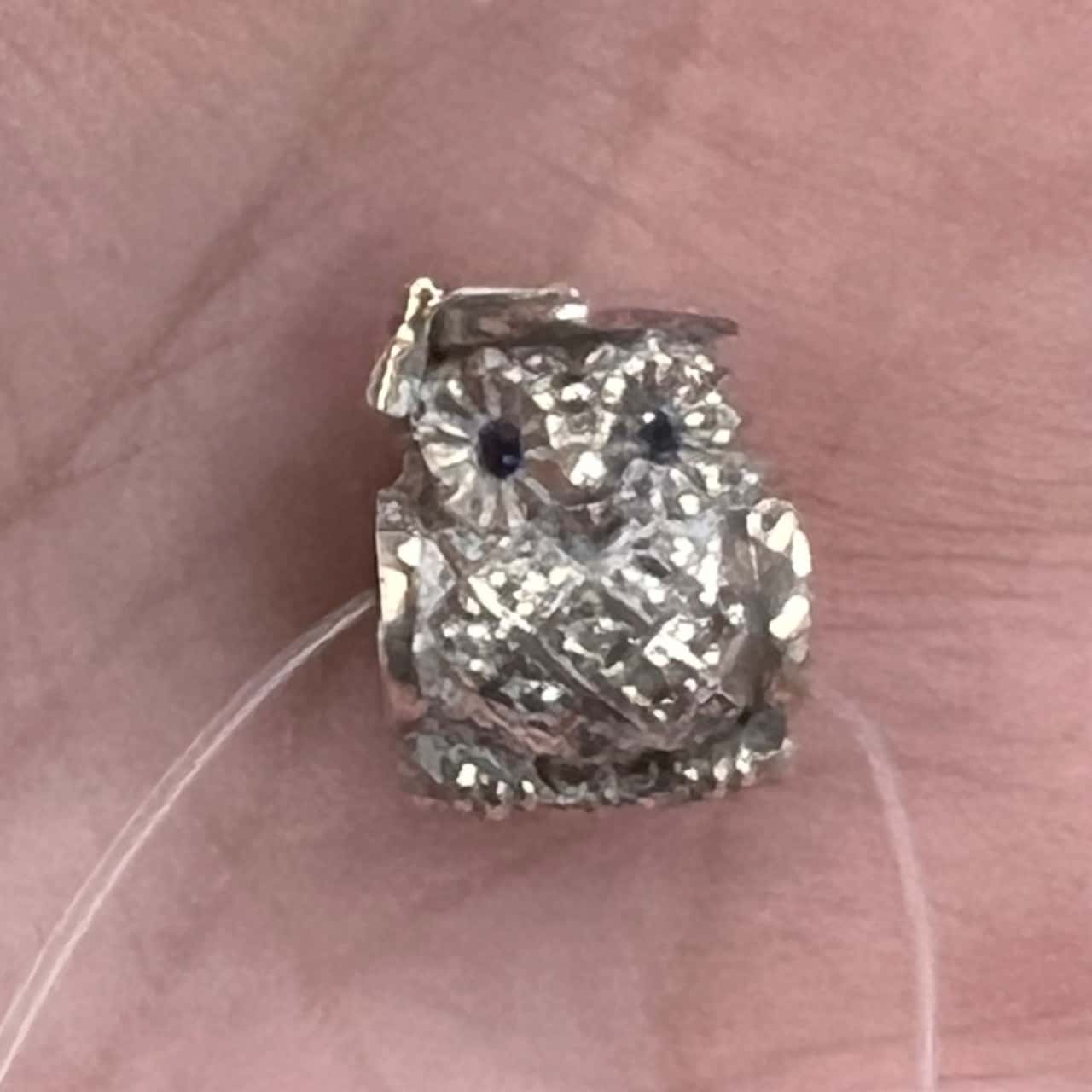 Pandora Womens Other Silver owl charm (s)