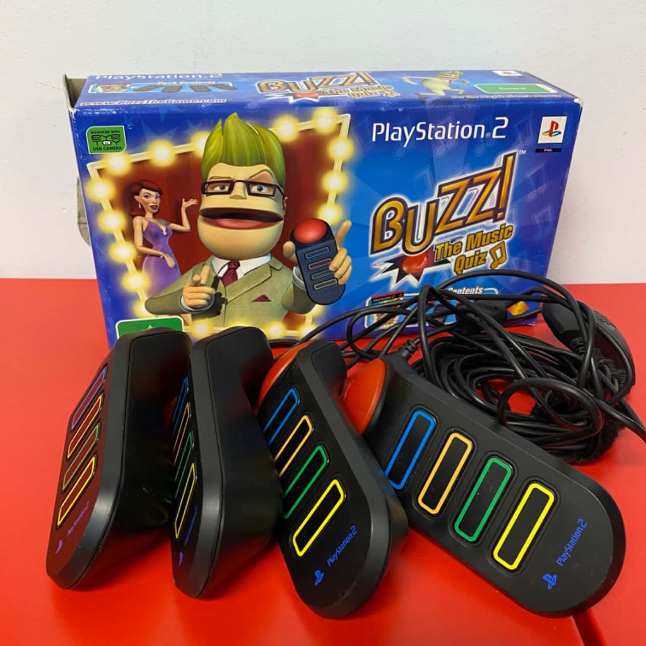 Play Station 2 Buzz Wired Controllers (s)