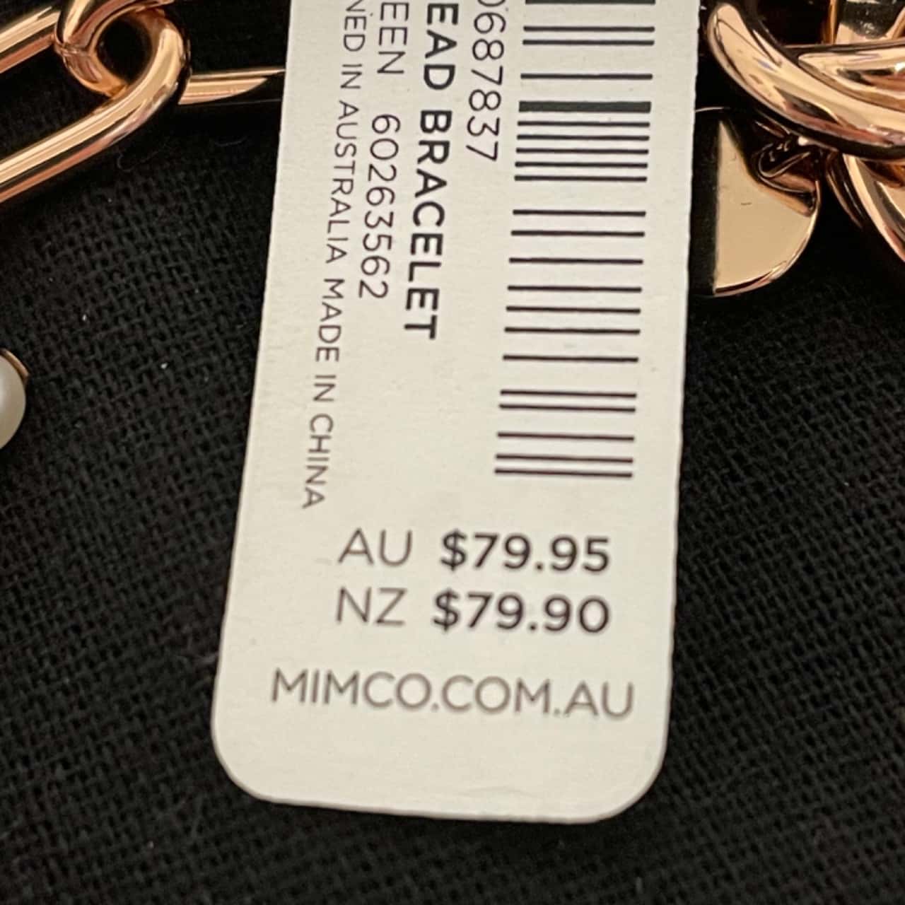 Mimco Womens Bracelets Blue / Teal (s)