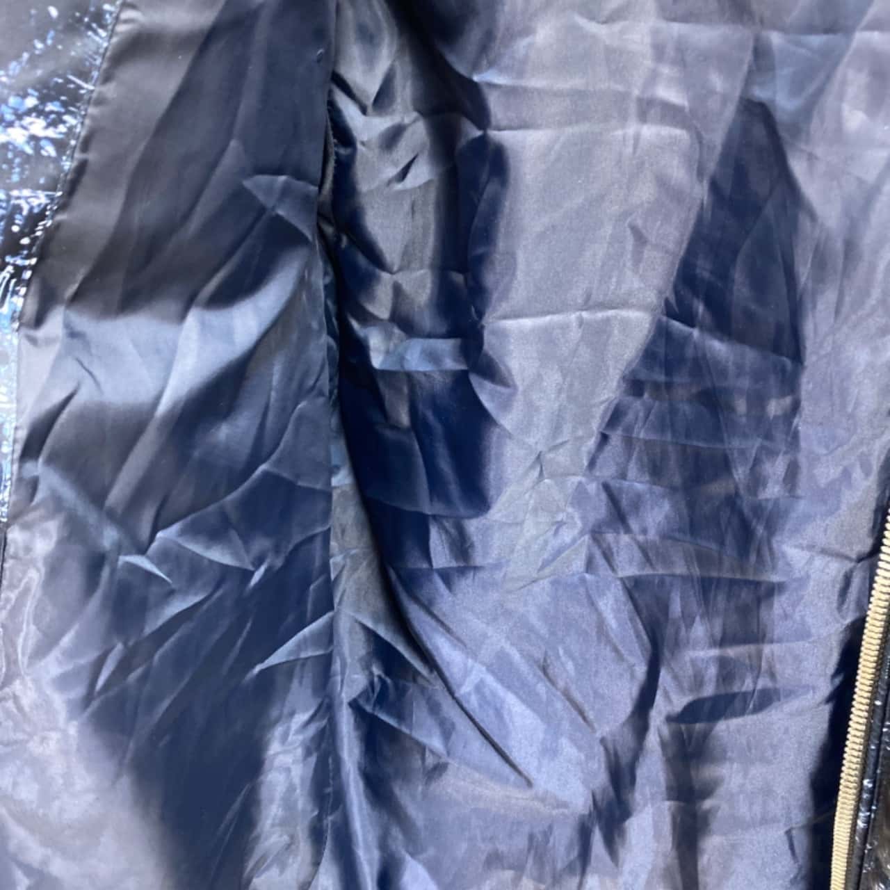 Zara Man Mens Size S Bomber / Puffer Blue / Pattern Jacket