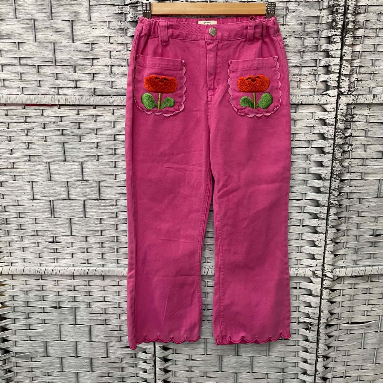 Gorman Kids Size 7 Jeans Pink