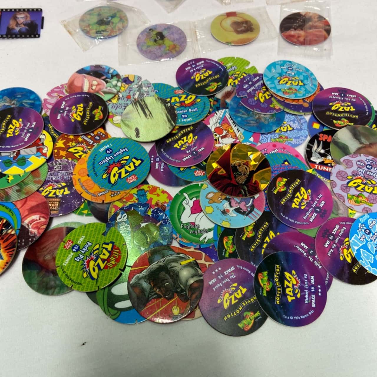LAST CHANCE TAZOs Mix Bundle Looney Tunes/Space Jam/Spawn(s)