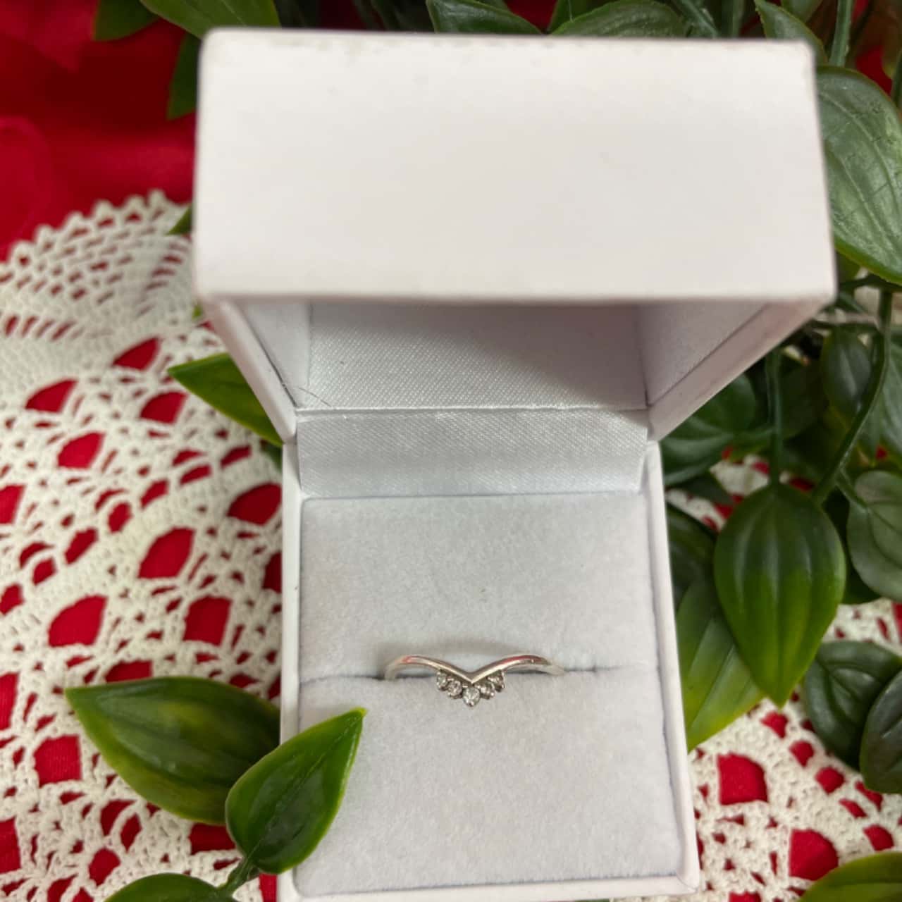 Pandora Tiara Silver Wishbone Ring(s)