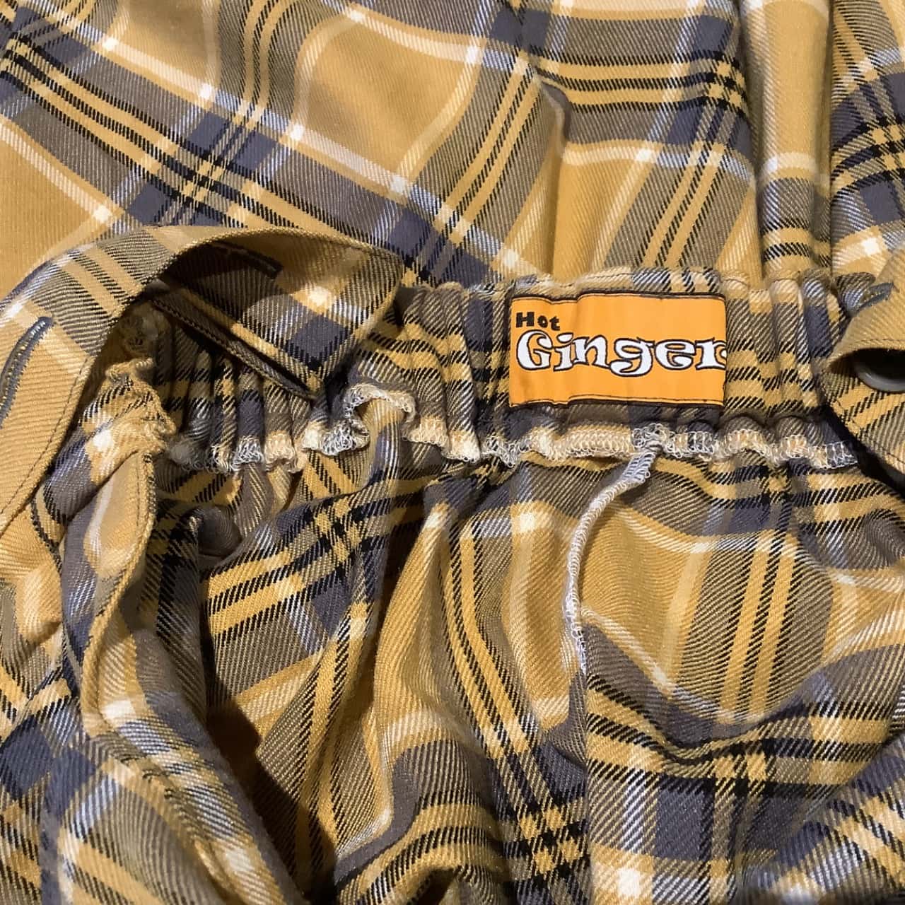 Hot Ginger Hand Made Womens Pinafore Checked / Yellow Dress(s)