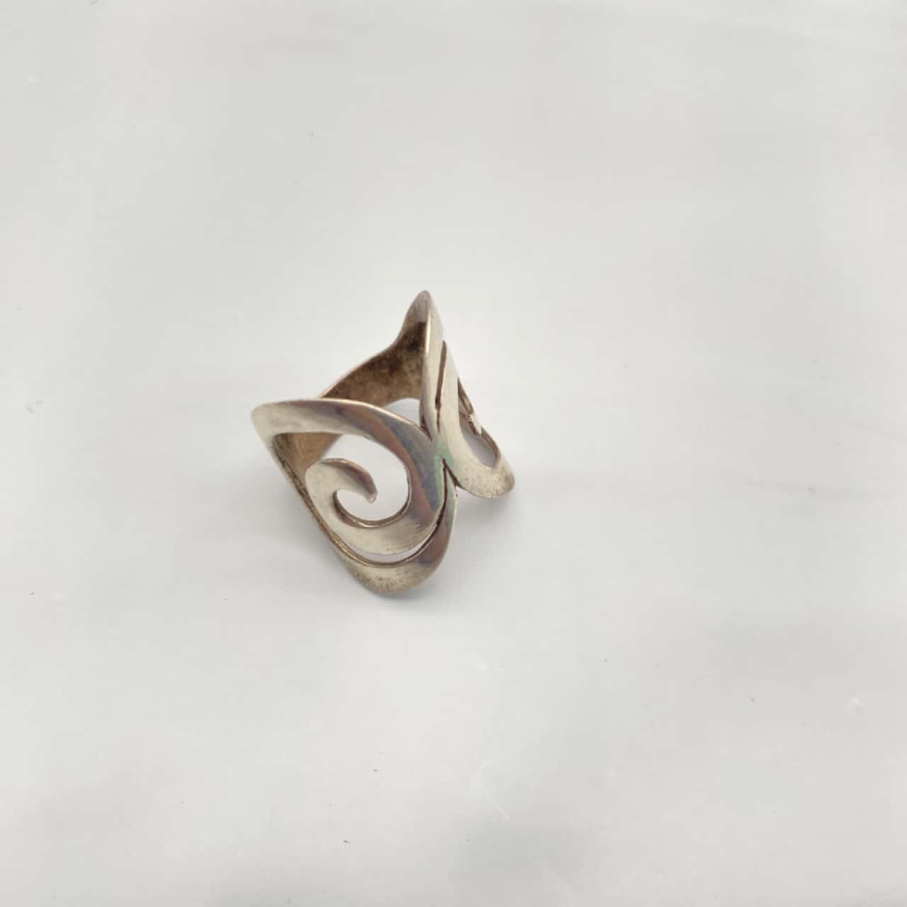Two Sterling Silver Fashion Rings