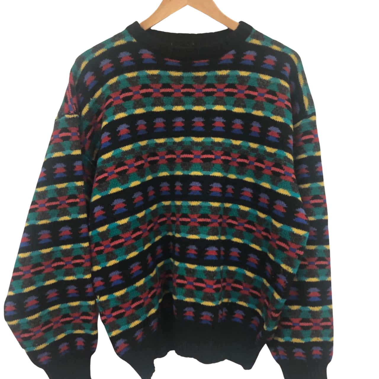 vintage-unisex-crew-neck-multicoloured-jumper