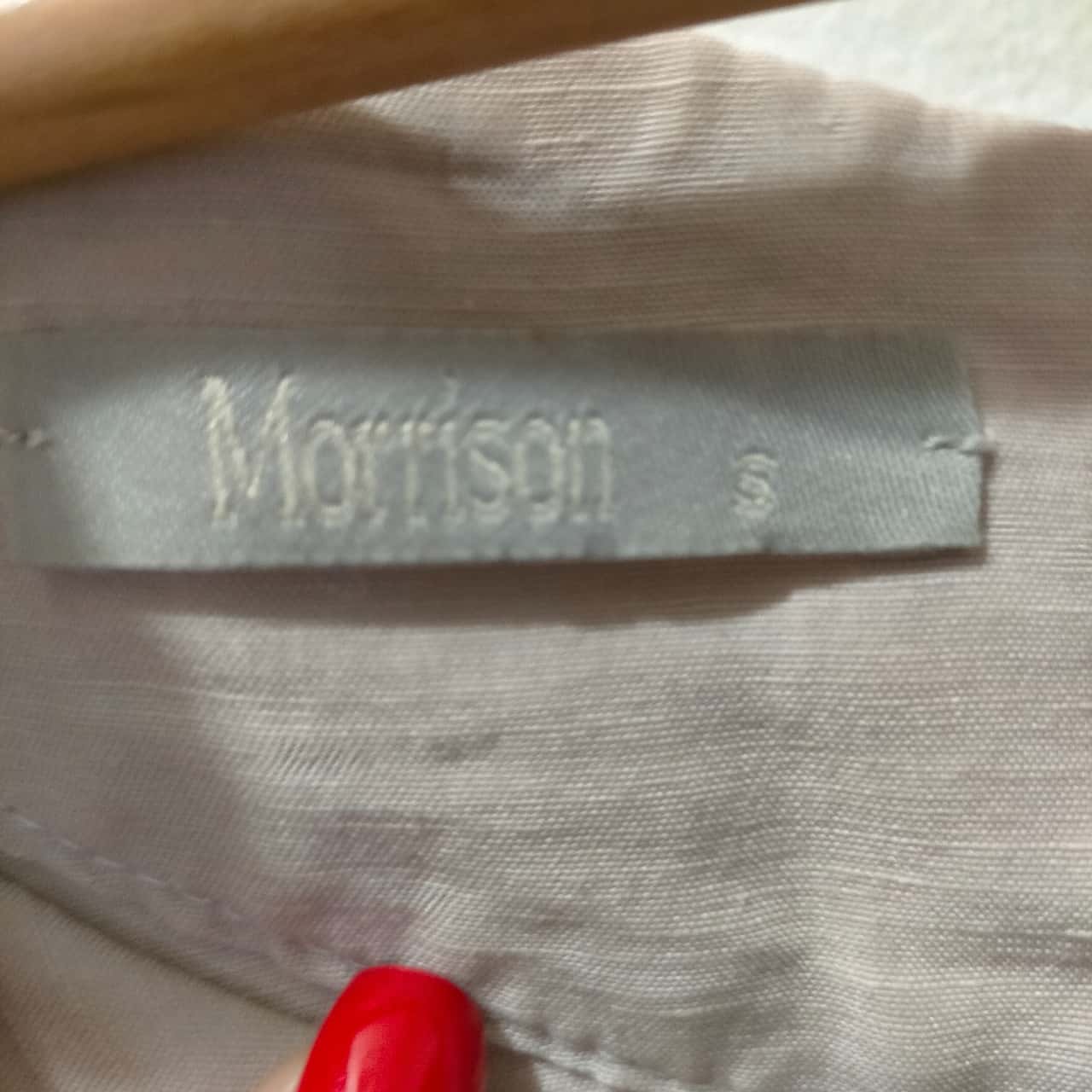 Morrison Size S Silk Linen Blend Sleeveless Dress VGUC(s)