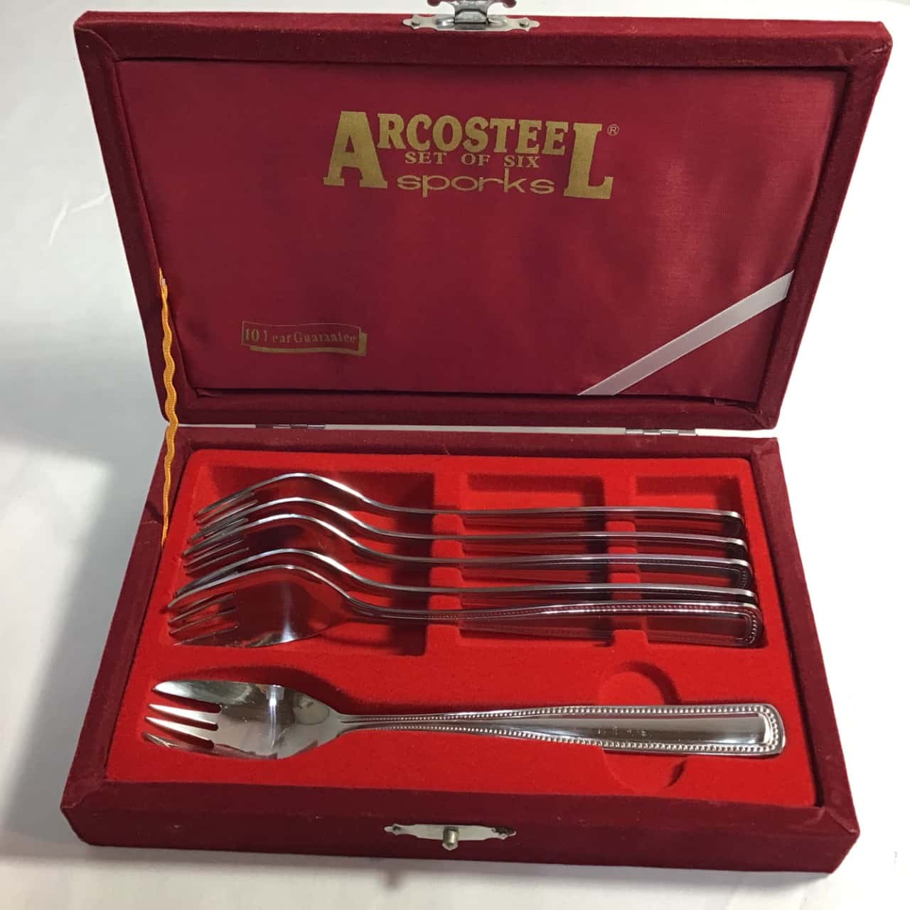 Arcosteel Sporks set of six(s)