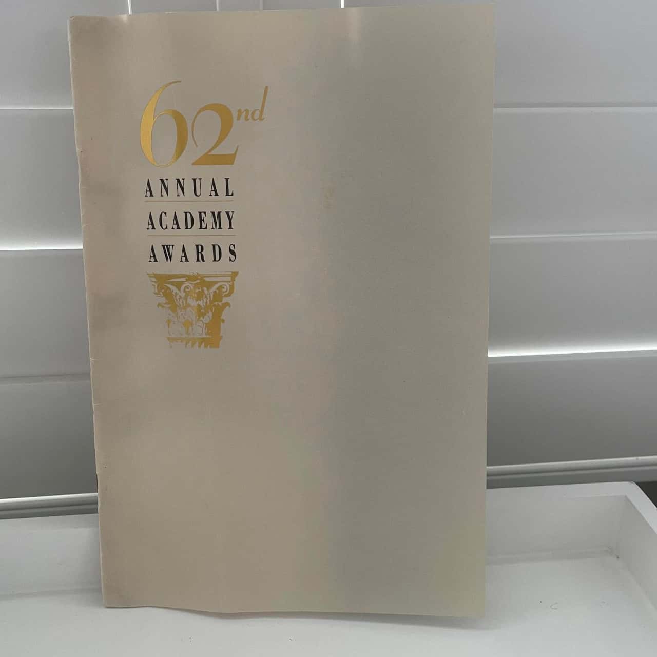 62nd Academy Awards Program