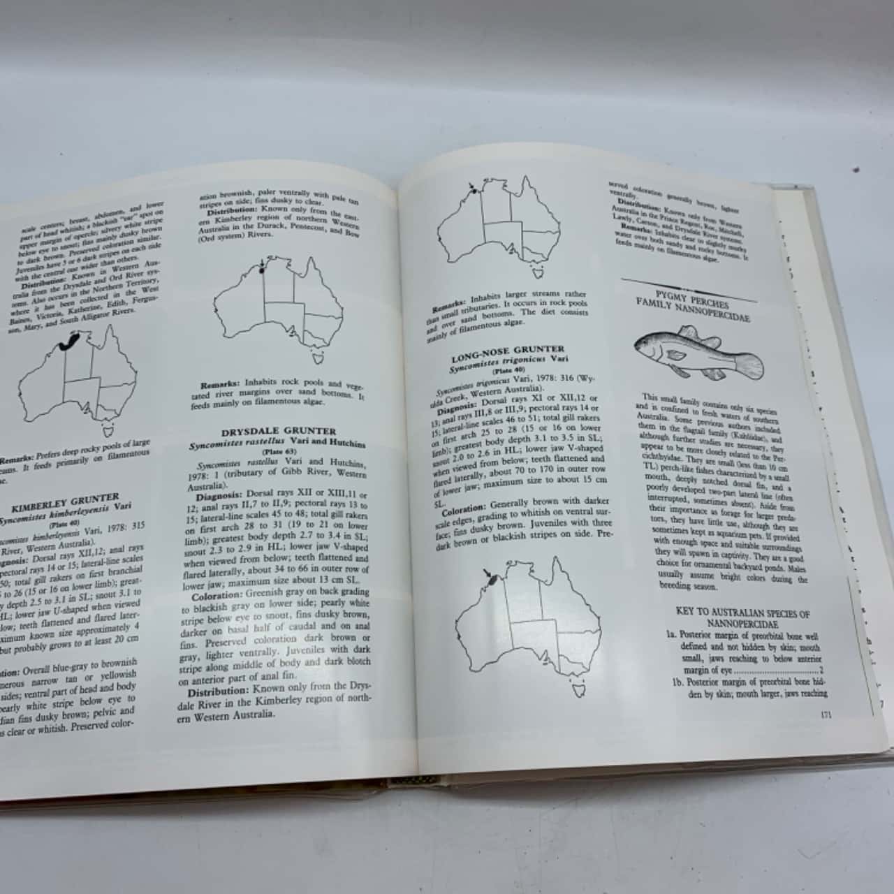 Freshwater Fishes of Australia Gerald Allen Hardcover (1989)(s)