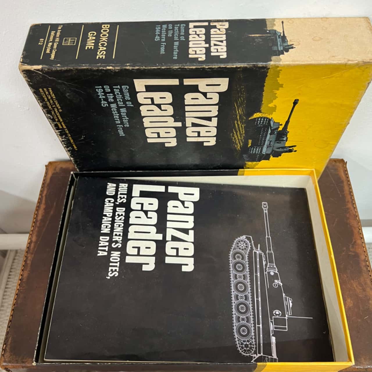 Panzer Leader bookcase roll player strategy war game(s)