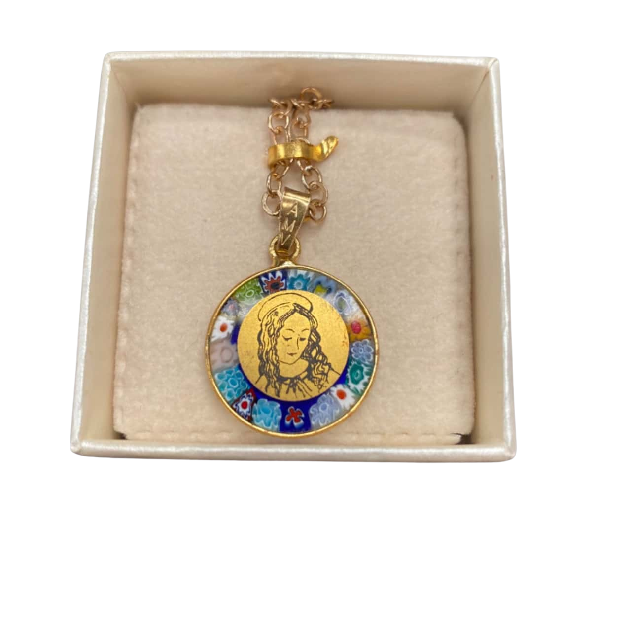 925 Sterling Sliver Antica Murrina Venezia Pendant Necklace (s)