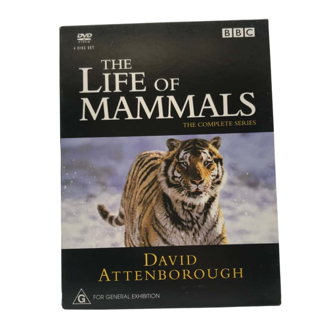 BBC Box Set David Attenborough The Life Of Mammals 4 Disc Set (s)