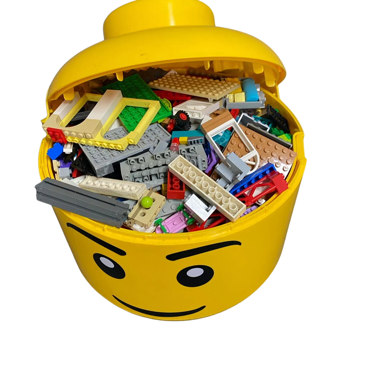 LEGO - Random/Assorted - 1Kg with LEGO Storage Container - Used Good ...