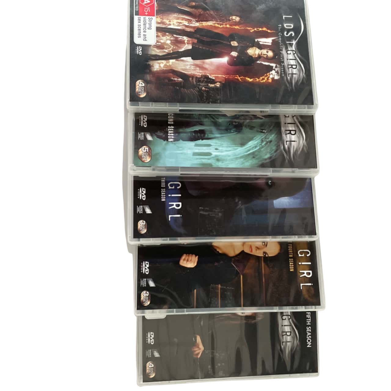 Lost Girl. Seasons 1-5. DVDs(s)