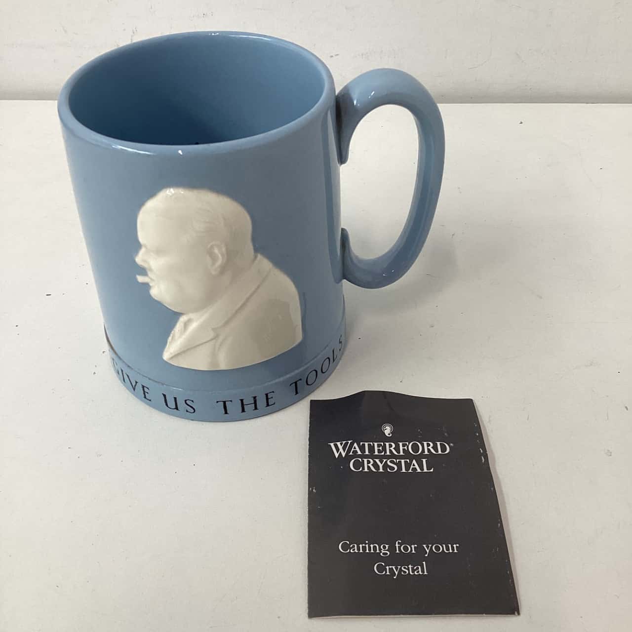 Winston Churchill Vintage blue Wedgewood Mug(s)