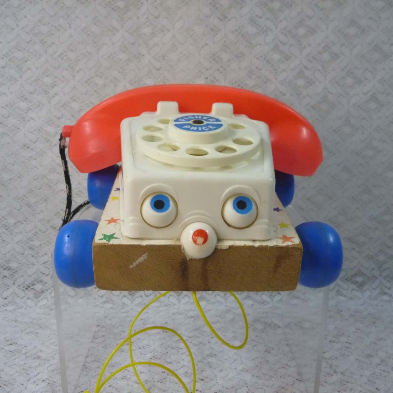 (New Low Price!) Antique Fisher Price Chatter Telephone - 1960's(s)