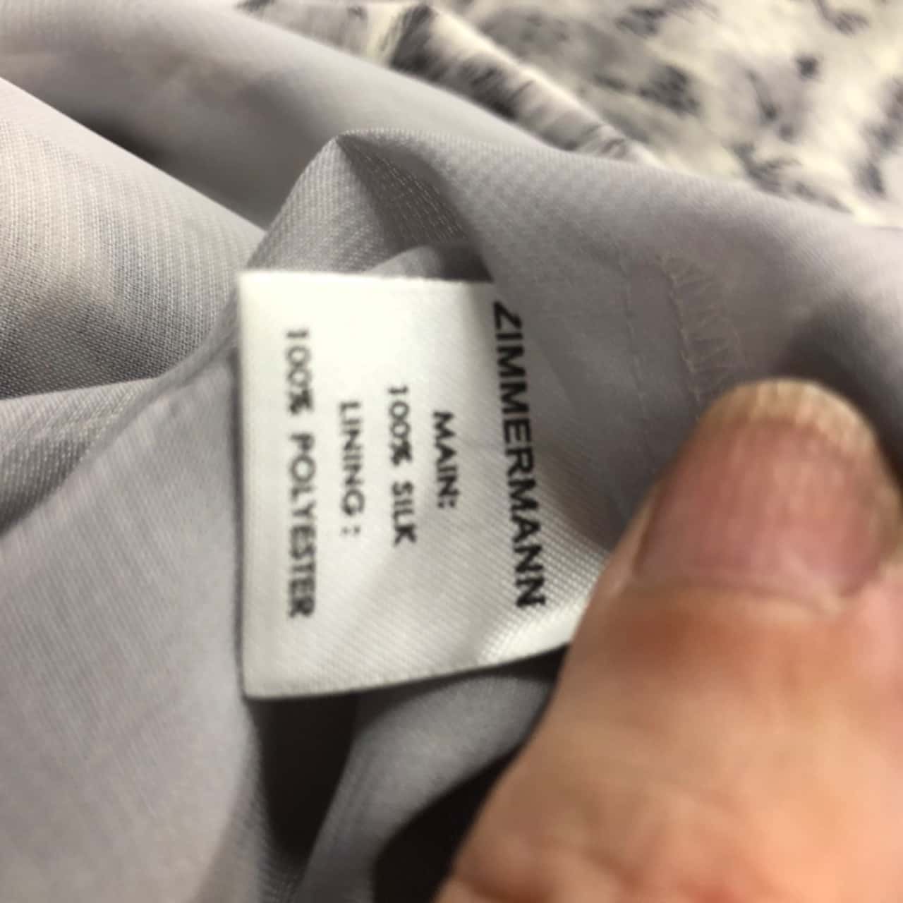 Zimmermann Size 1 Silk Dress