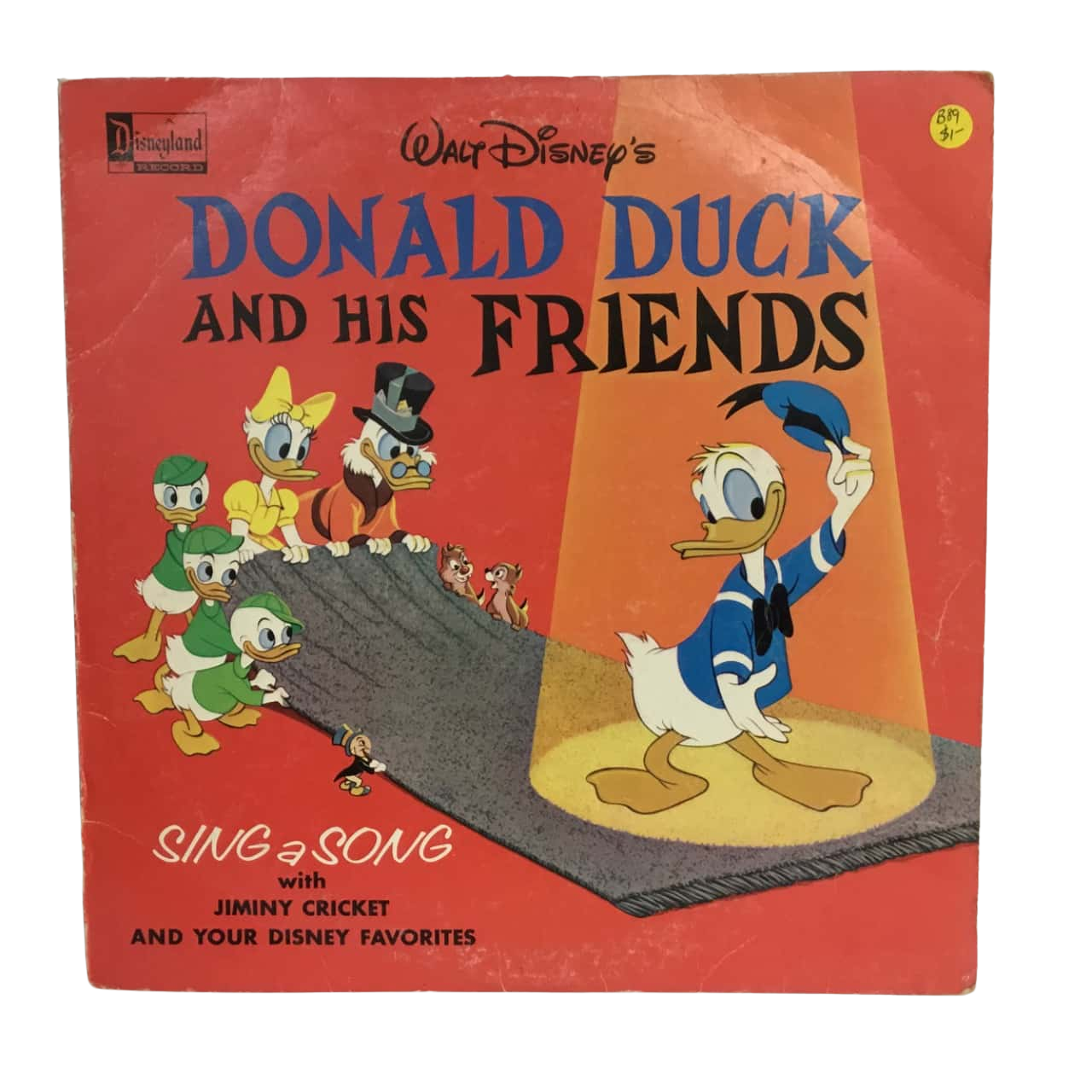 Vintage Donald Duck and his Friends Record
